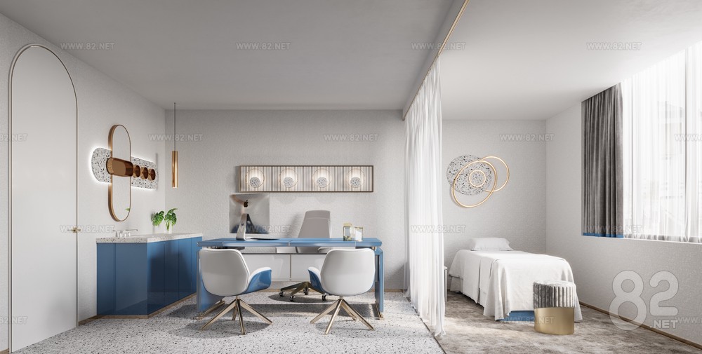 Hospital Clinic | 3Ds Max(.max) - 82Models