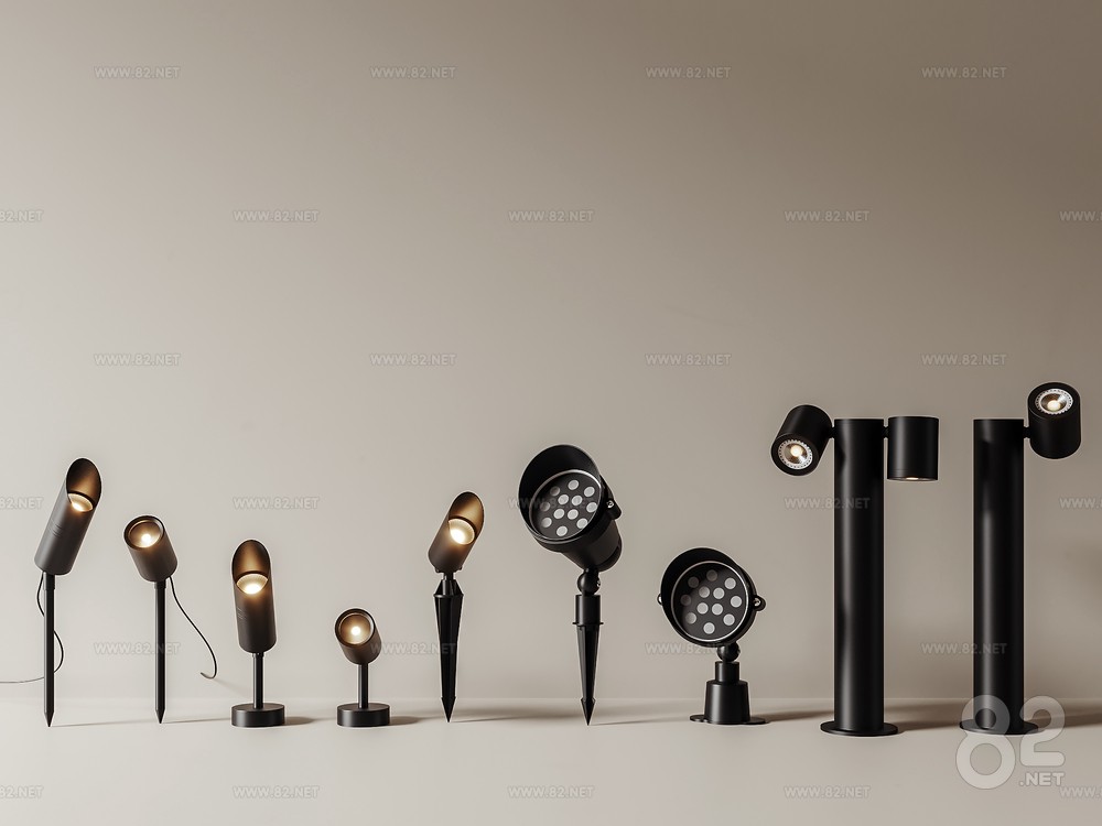 Downlight Outdoor Spotlight | 3Ds Max(.max) - 82Models