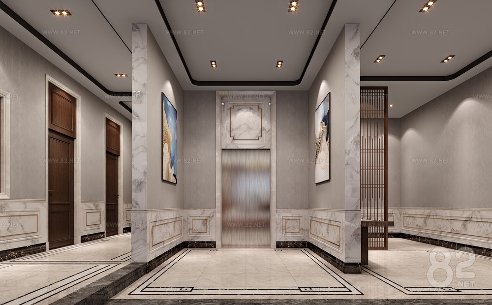 Jane Europe Staircase Free | 3Ds Max(.max) - 82Models