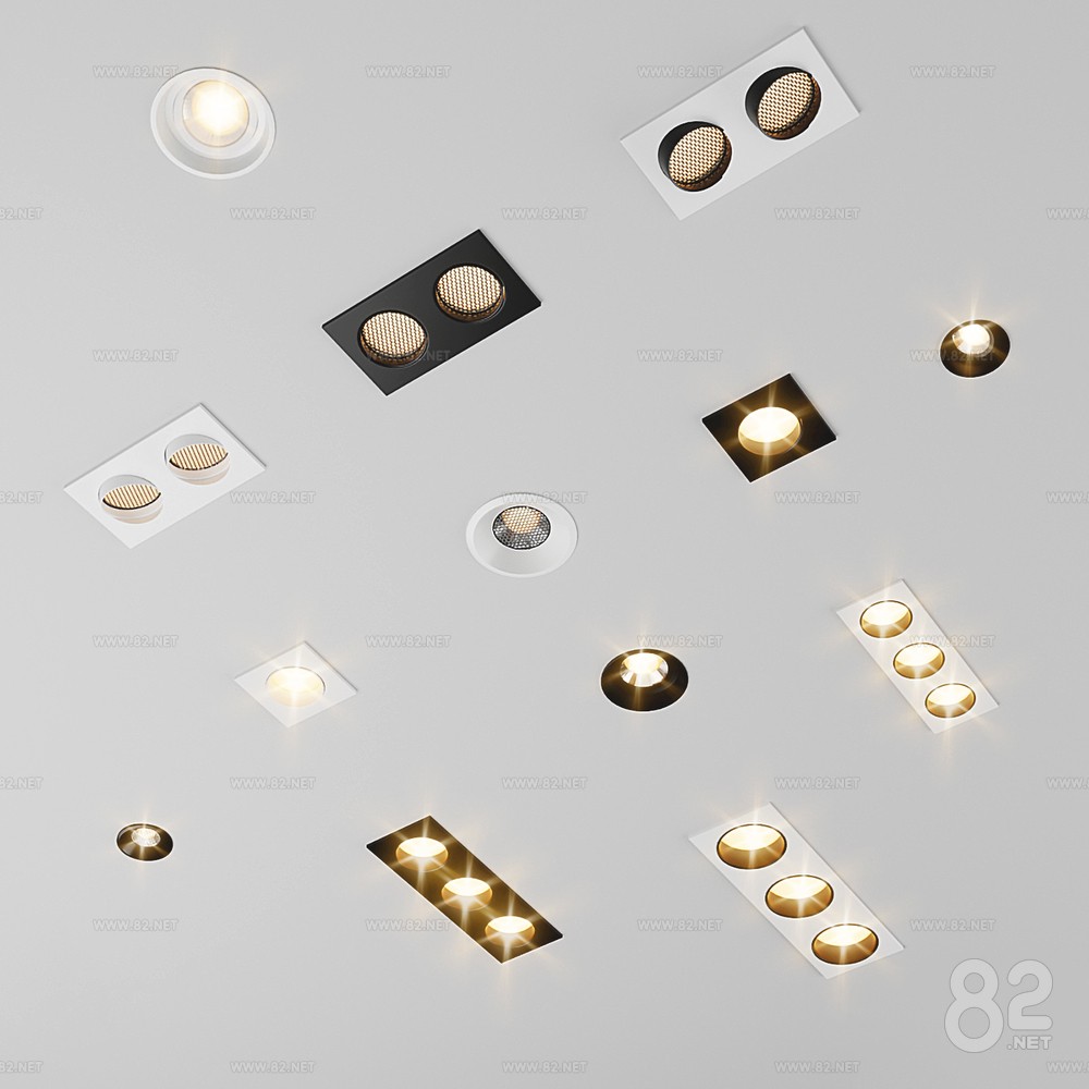 Downlight | 3Ds Max(.max) - 82Models