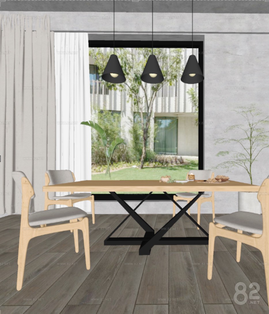 Restaurant | SketchUp(.skp) - 82Models