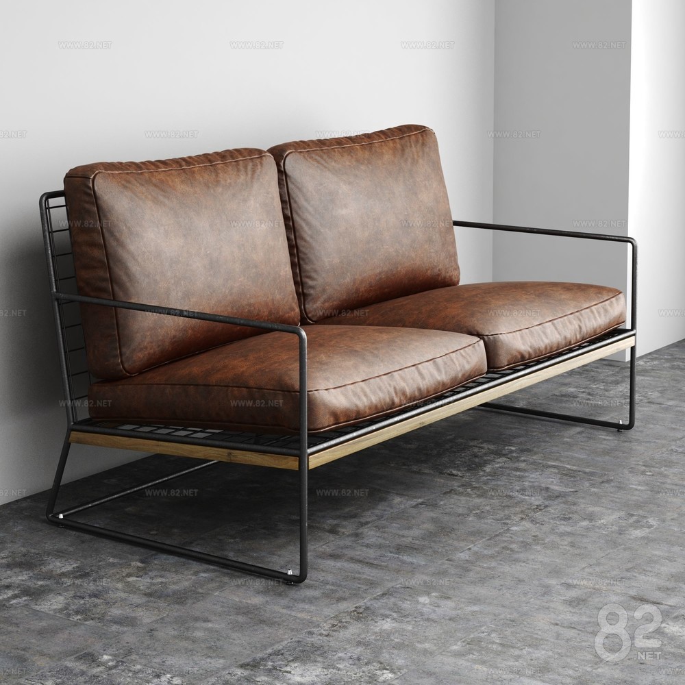 Double sofa for free | 3Ds Max(.max) - 82Models