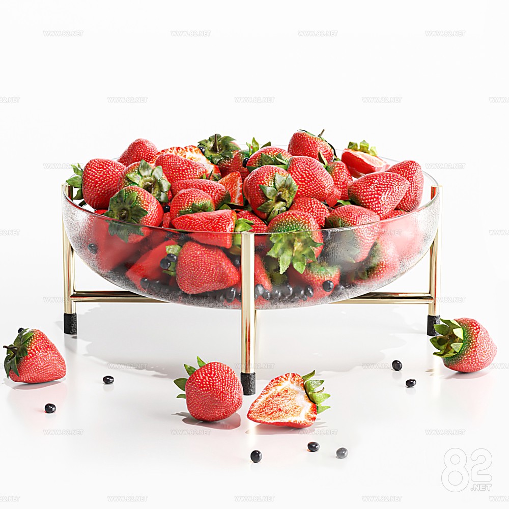 Strawberry pots | 3Ds Max(.max) - 82Models