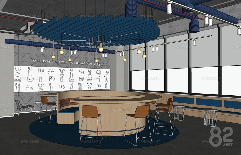 Restaurant | SketchUp(.skp) - 82Models