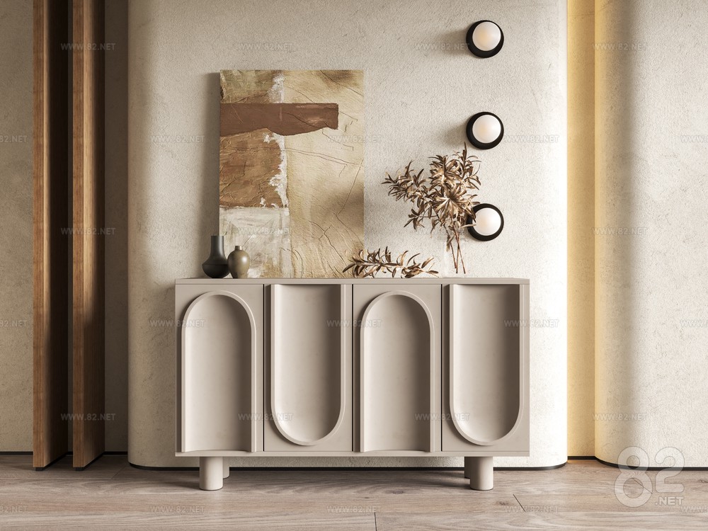 Enclosure Side Cabinet | 3Ds Max(.max) - 82Models