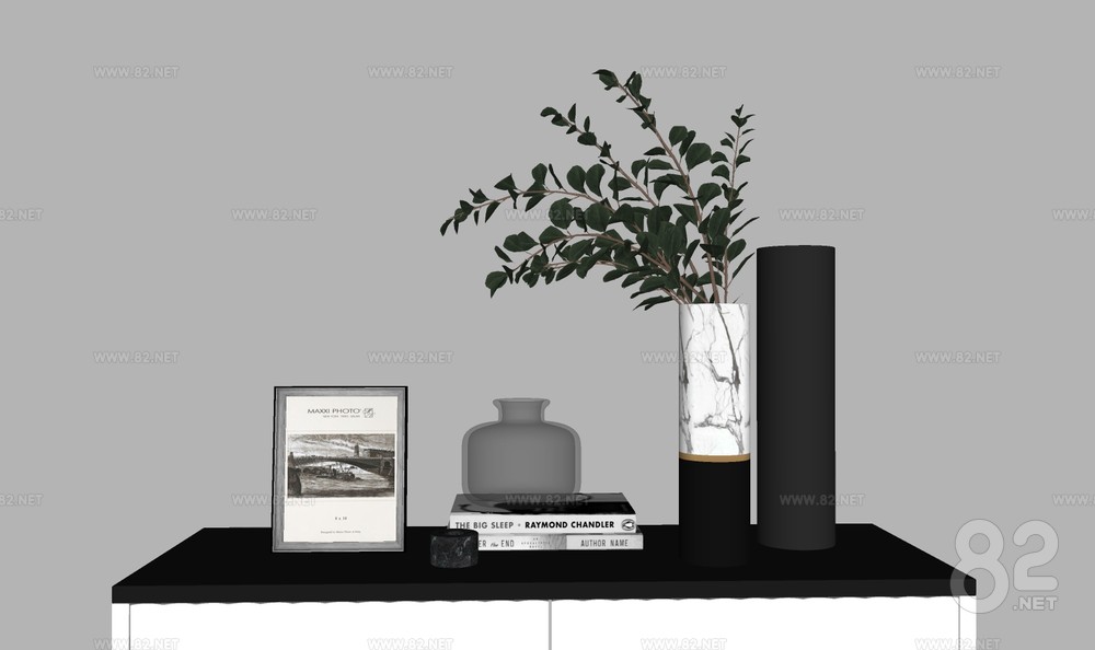 vase ornaments | SketchUp(.skp) - 82Models