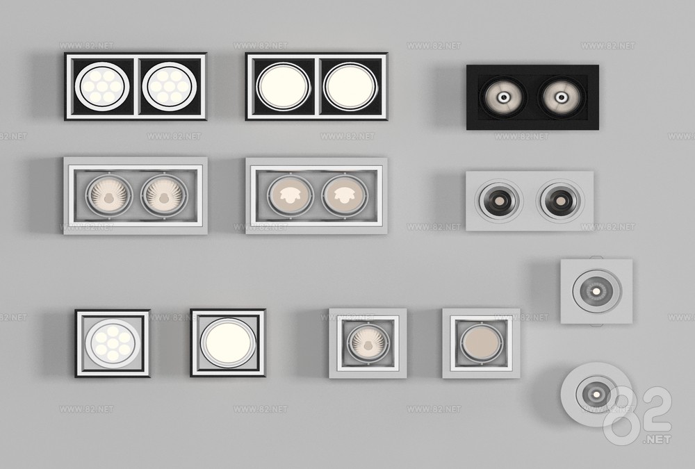 Downlight Free | 3Ds Max(.max) - 82Models