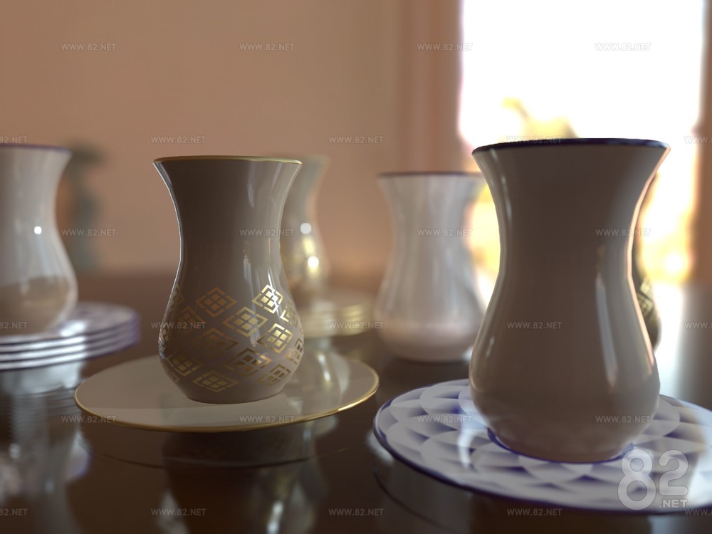 Ceramic Ware Free | 3Ds Max(.max) - 82Models