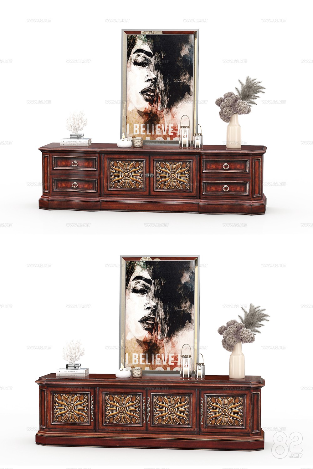 TV cabinet combination | 3Ds Max(.max) - 82Models