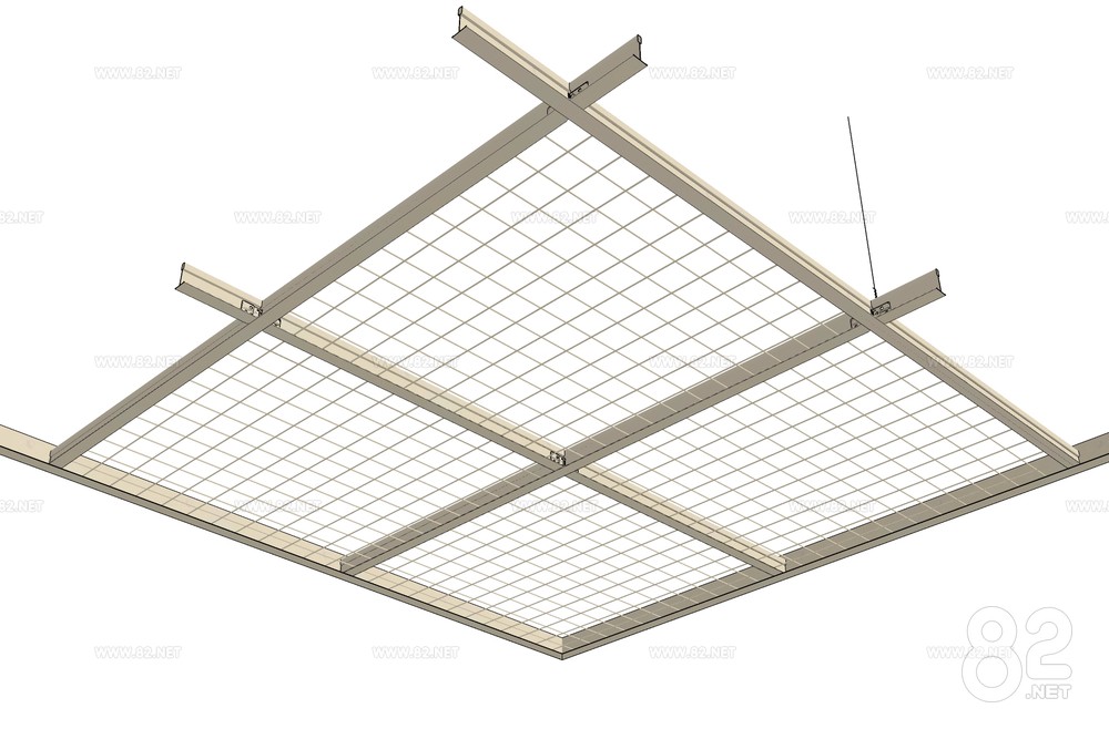 suspended ceiling | SketchUp(.skp) - 82Models