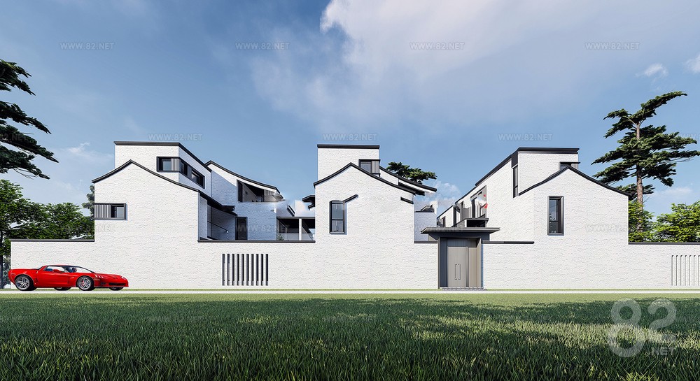 Villa Community | SketchUp(.skp) - 82Models