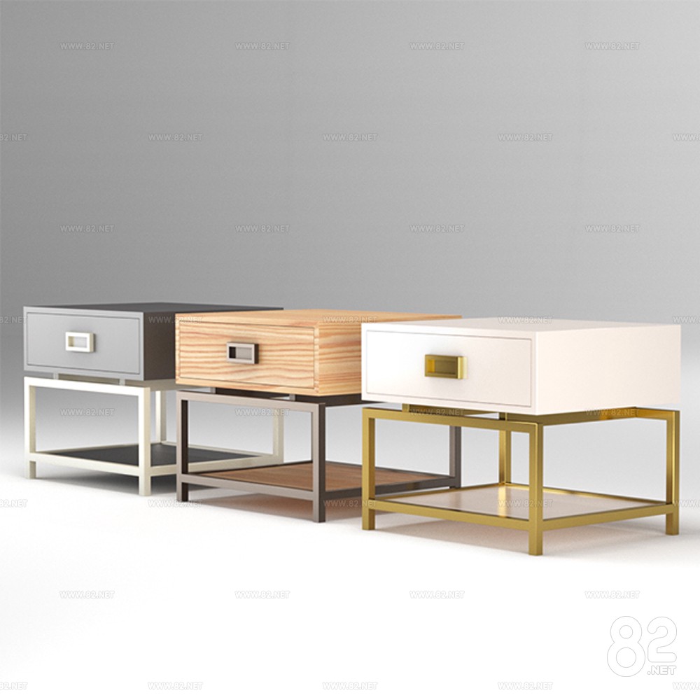 Bedside table free | 3Ds Max(.max) - 82Models