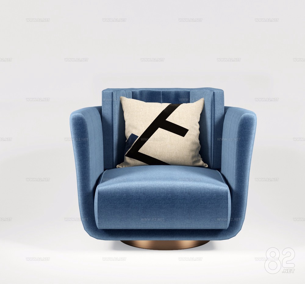 Single sofa | 3Ds Max(.max) - 82Models