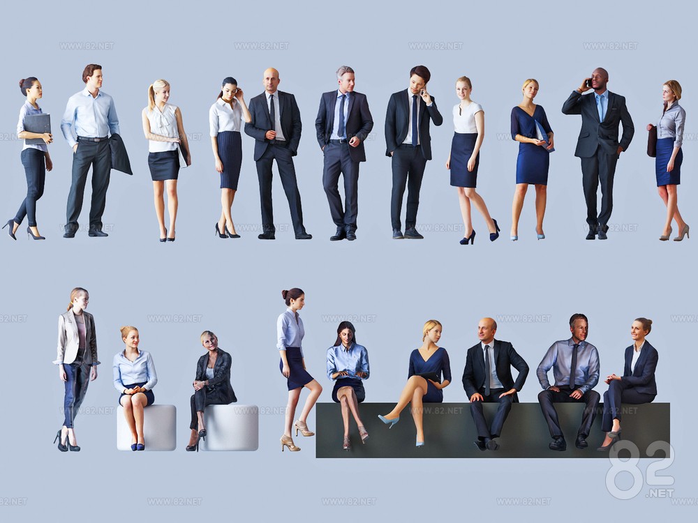 Characters | 3Ds Max(.max) - 82Models