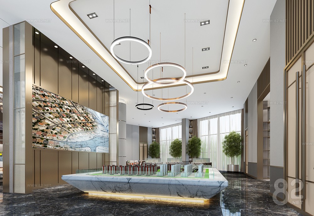 Sales Office | 3Ds Max(.max) - 82Models