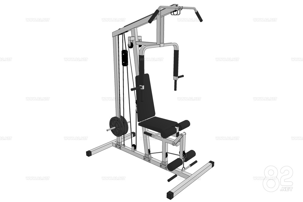 Fitness Equipment | SketchUp(.skp) - 82Models