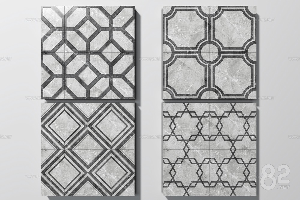 mosaic tile | 3Ds Max(.max) - 82Models
