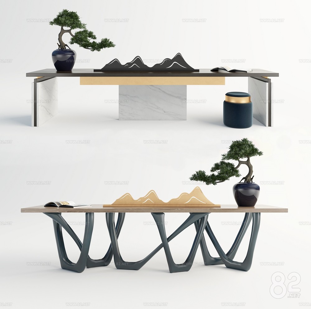 strip leisure table | 3Ds Max(.max) - 82Models