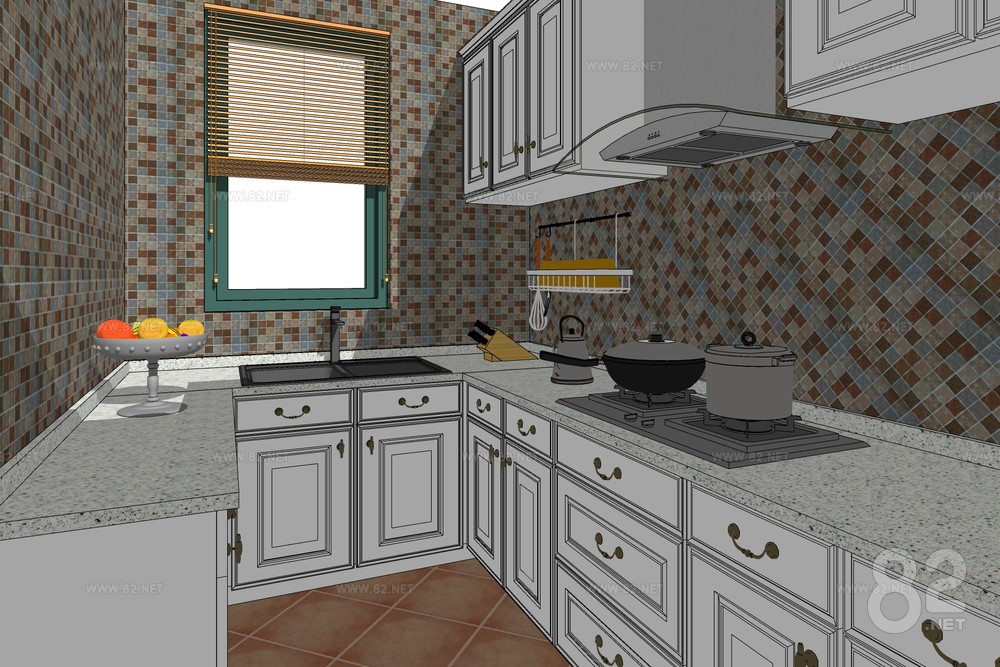 Kitchen | SketchUp(.skp) - 82Models