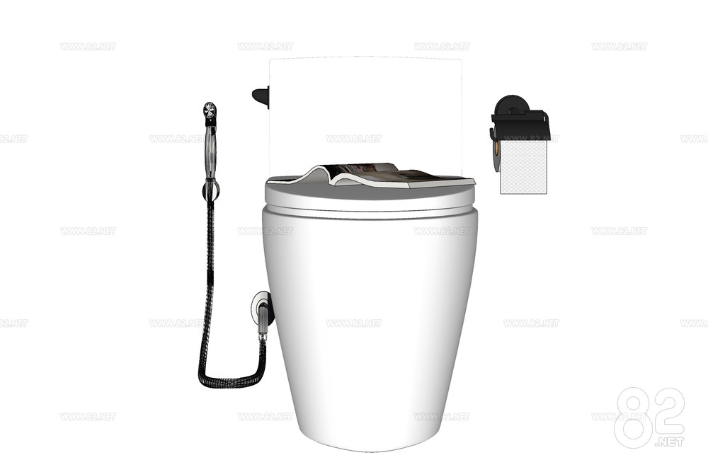 Toilet | SketchUp(.skp) - 82Models