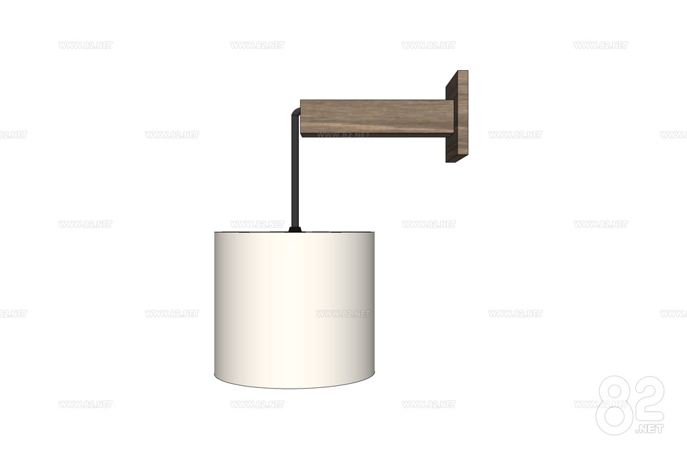Wall lamp Sketchup Model | SketchUp(.skp) - 82Models
