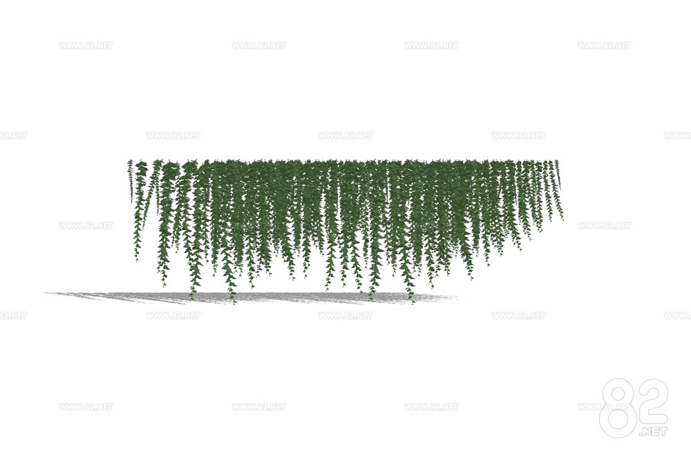 Modern Green Plant Vine Free | SketchUp(.skp) - 82Models