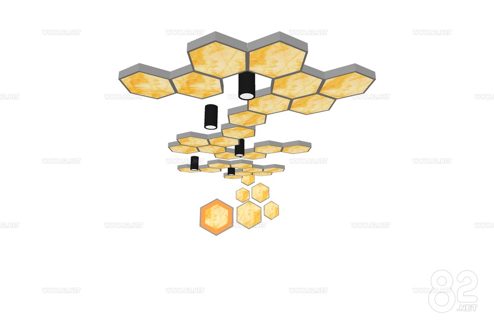 Ceiling lamp | SketchUp(.skp) - 82Models