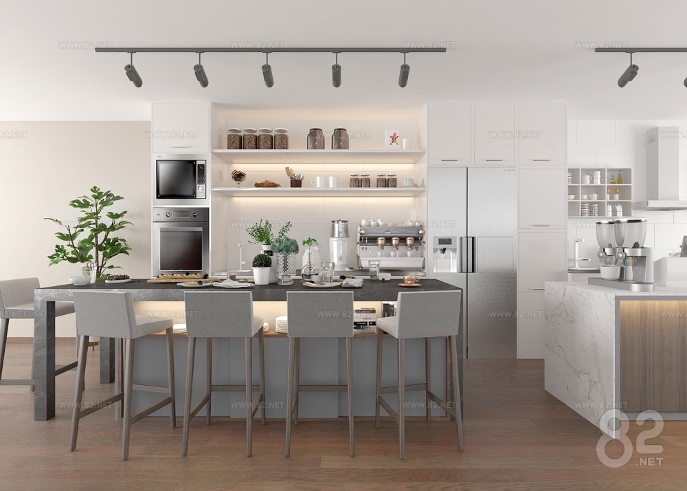 Free kitchen | 3Ds Max(.max) - 82Models