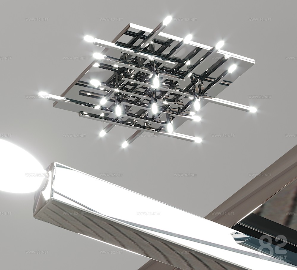 Creative ceiling chandelier | 3Ds Max(.max) - 82Models
