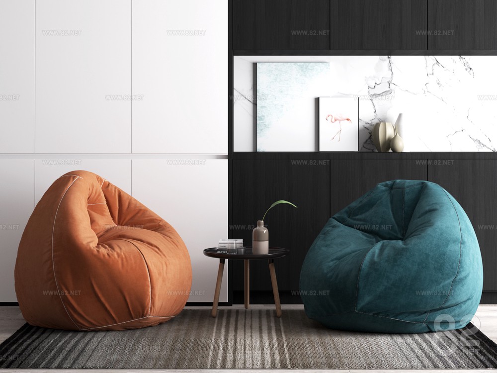 Beanbag | 3Ds Max(.max) - 82Models