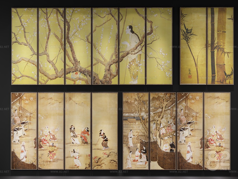 Ink painting | 3Ds Max(.max) - 82Models