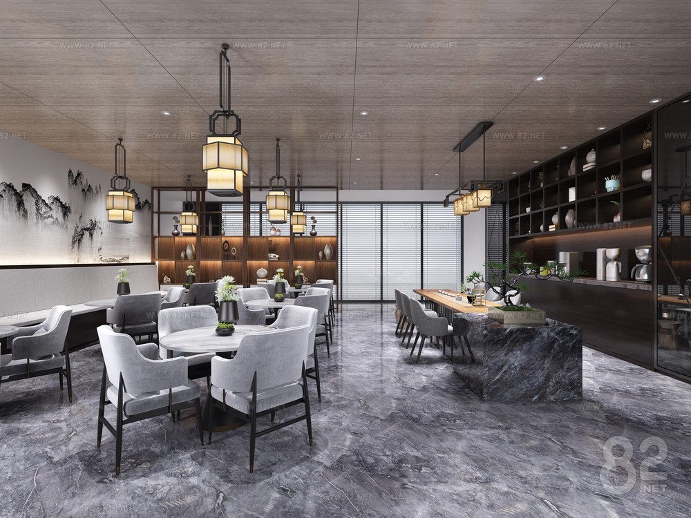 Office Lounge Tea Room | 3Ds Max(.max) - 82Models