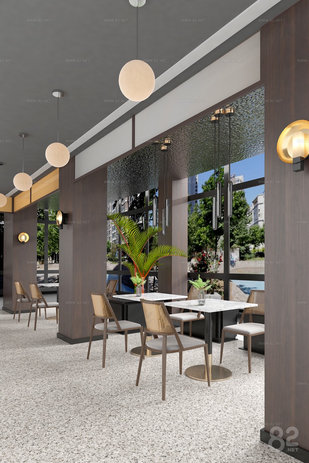 Free Cafe 3D Model | 3Ds Max(.max) - 82Models