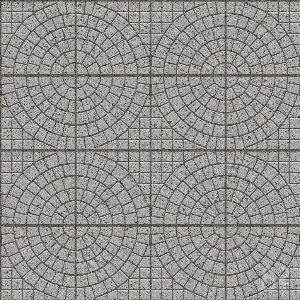 Seamless outdoor brick sidewalk road ground square brick 3D | Texture ...