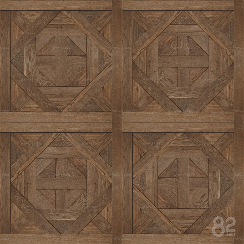 Seamless Geometric Parquet Pattern Texture Wood Floor 3D | Texture Maps ...