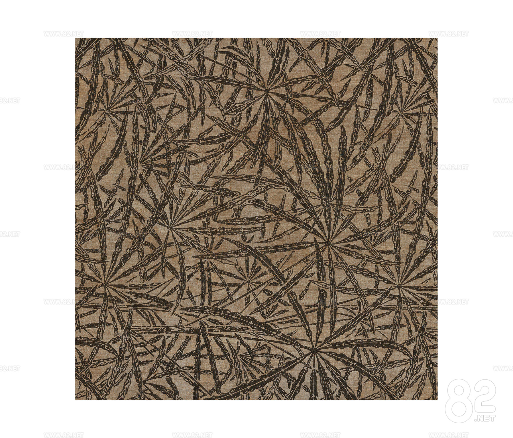 Brown plant wallpaper | Texture Maps (.jpg .png) - 82Models