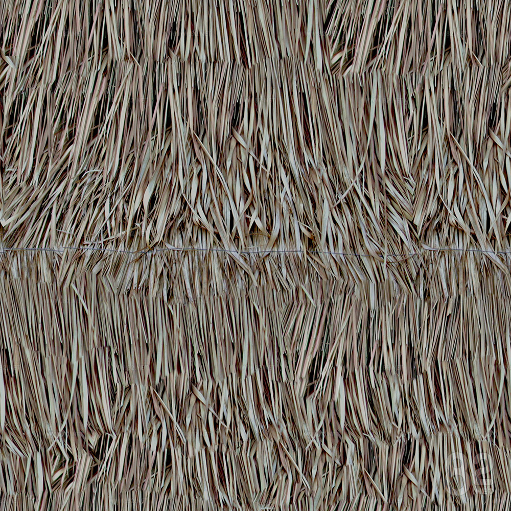 Seamless Yellow Dry Straw Thatch Roof Wall | Texture Maps (.jpg .png ...