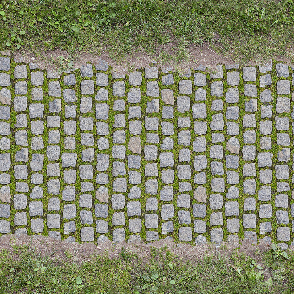 Seamless Park Permeable Brick Lawn Brick Grass Brick Parking Space ...
