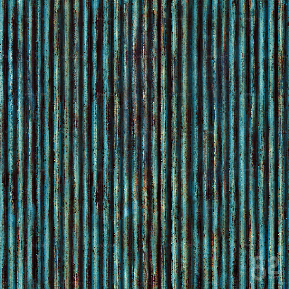 Seamless Corrugated Stainless Steel Metal Sheet 3D | Texture Maps (.jpg ...