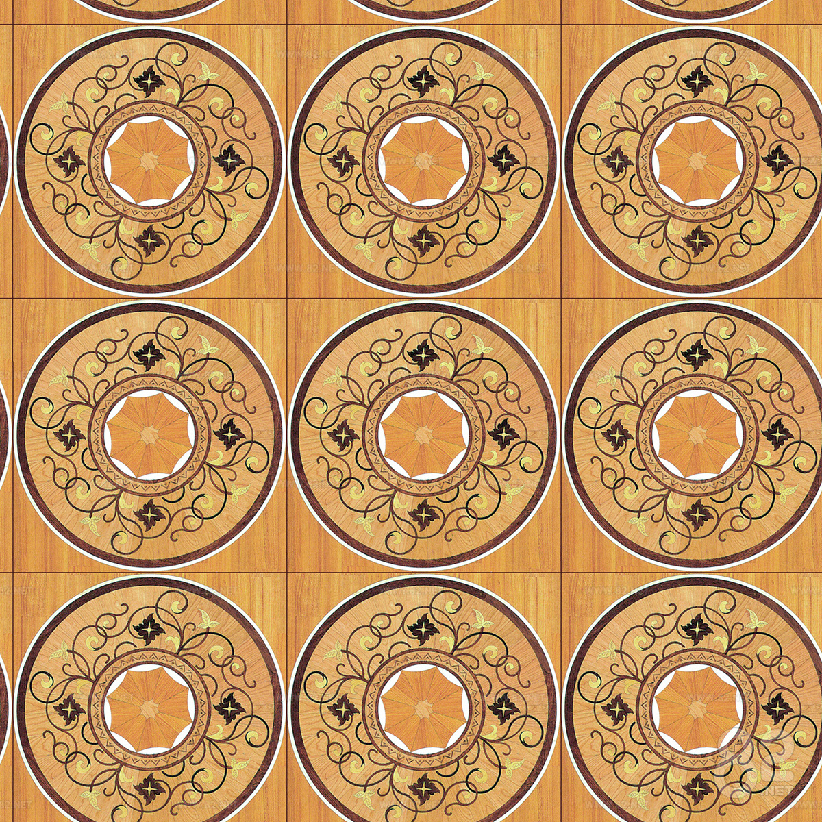 Seamless Geometric Parquet Pattern Texture Wood Floor 3D | Texture Maps ...