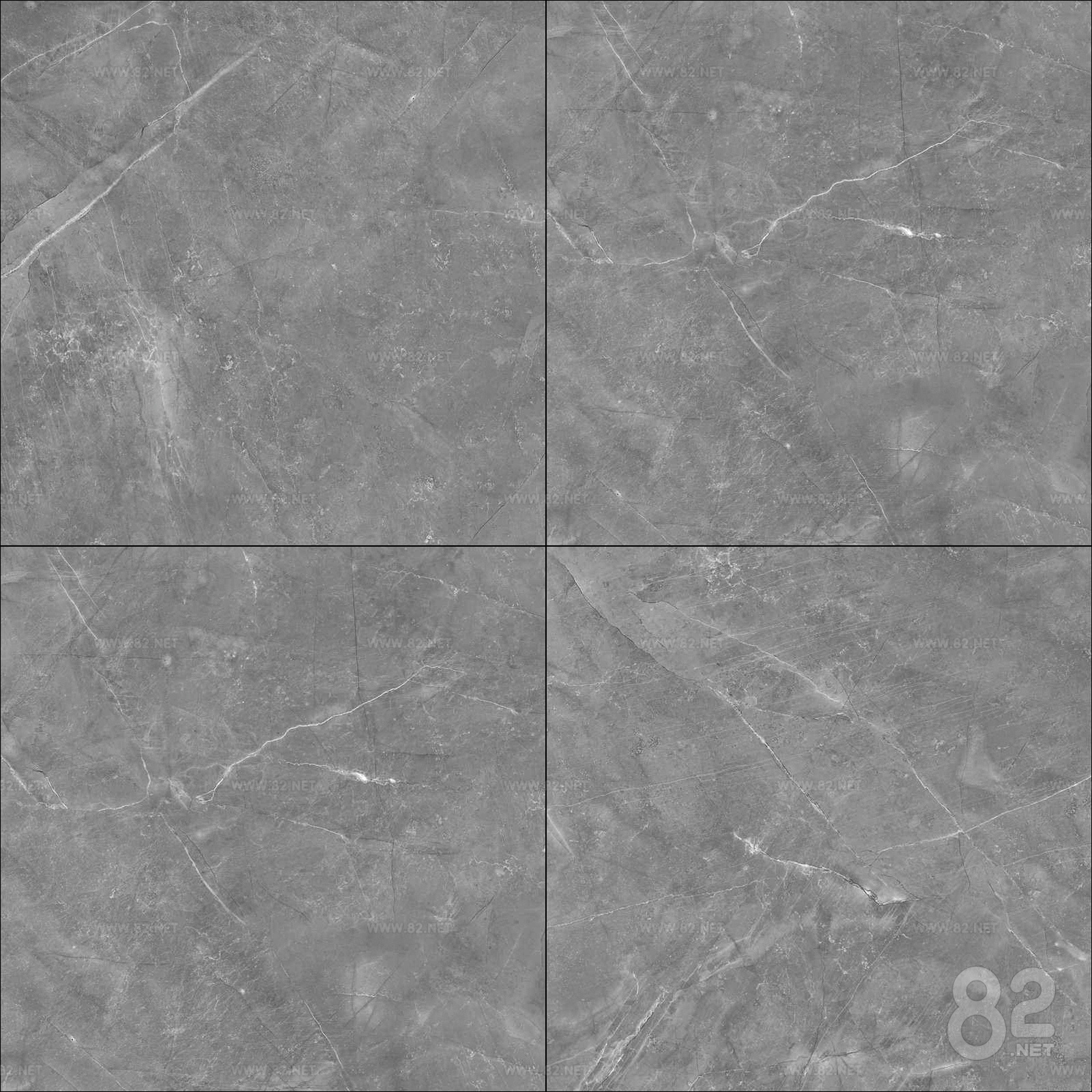 Grey Polished Marble Tiles 3D | Texture Maps (.jpg .png) - 82Models