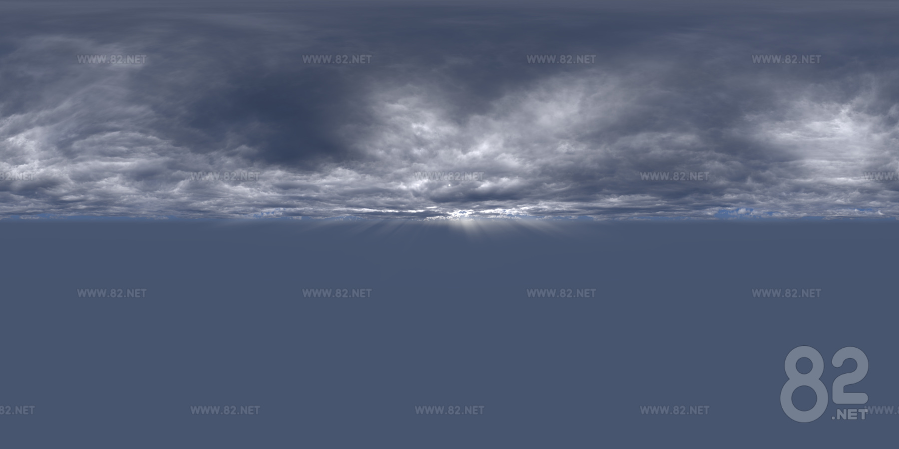 Seamless Sunrise Sunset Cloudy Blue Sky Landscape Landscape HDR ...