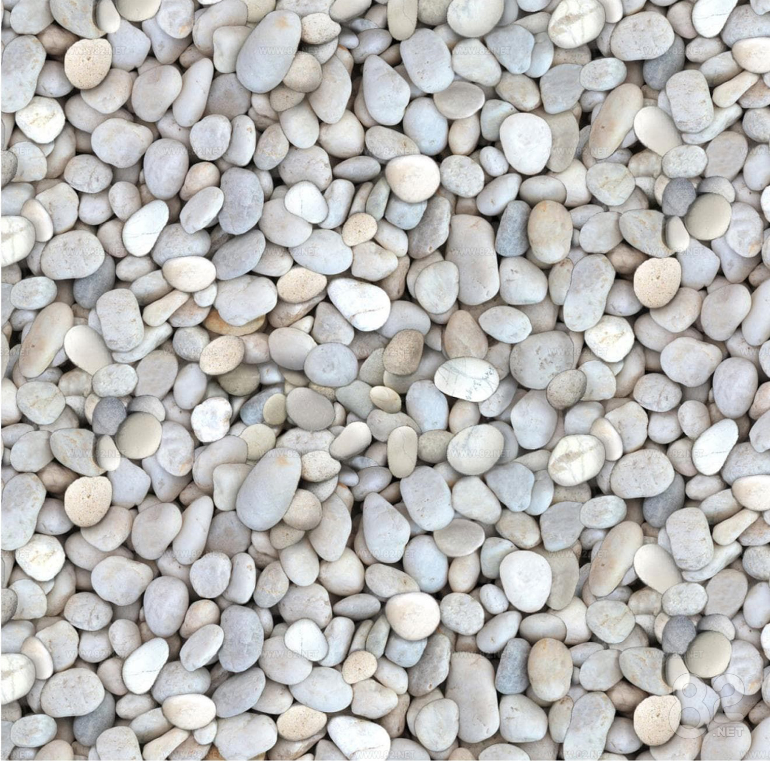 Pebbles 3D | Texture Maps (.jpg .png) - 82Models