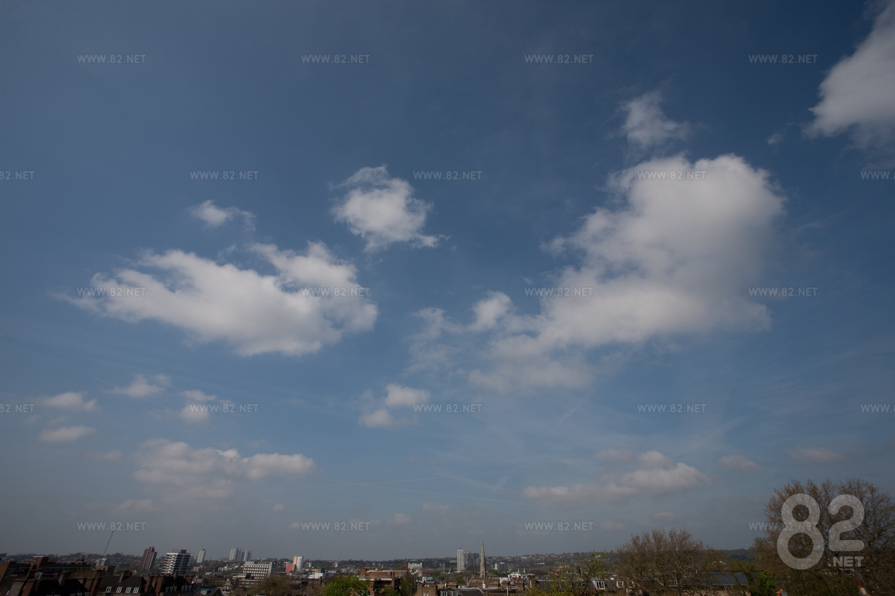 Cloudy Blue Sky Landscape Scenery 3D | Texture Maps (.jpg .png) - 82Models