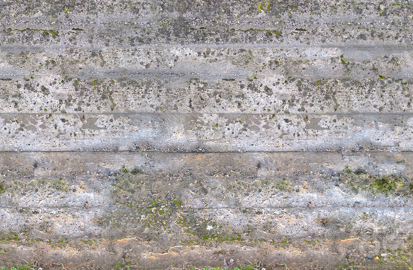 Seamless old concrete cement building exterior wall 3D | Texture Maps ...