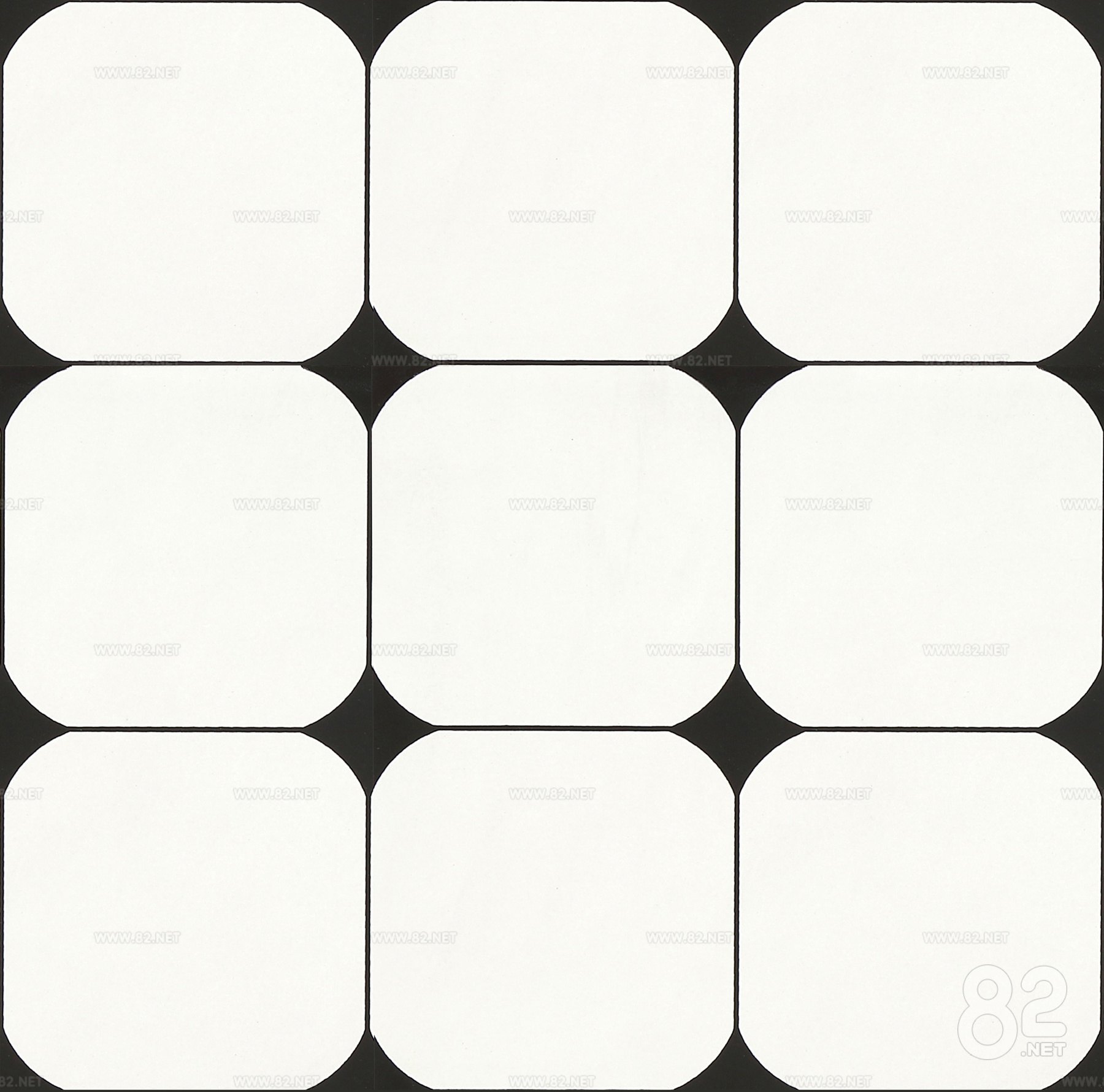 Black and white tiles | Texture Maps (.jpg .png) - 82Models