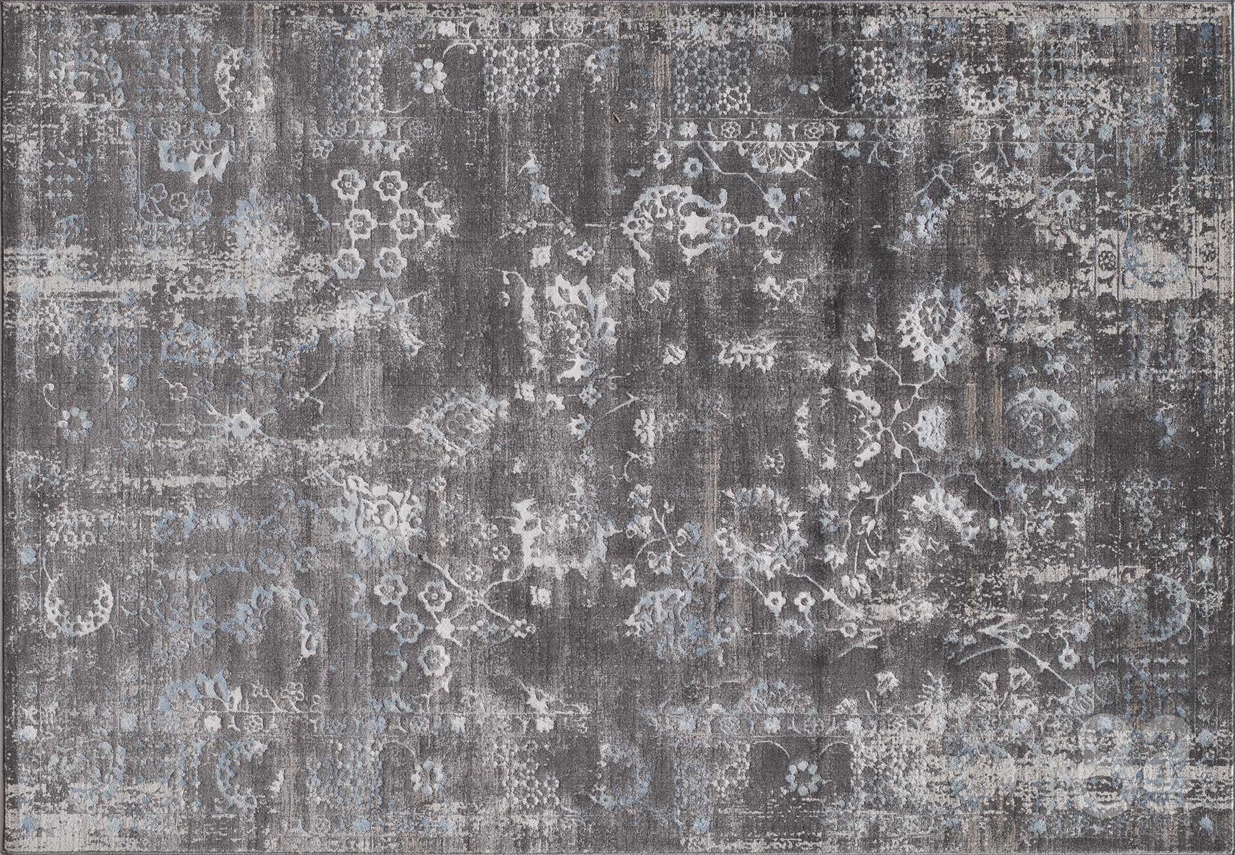 Grey European pattern carpet 3D | Texture Maps (.jpg .png) - 82Models
