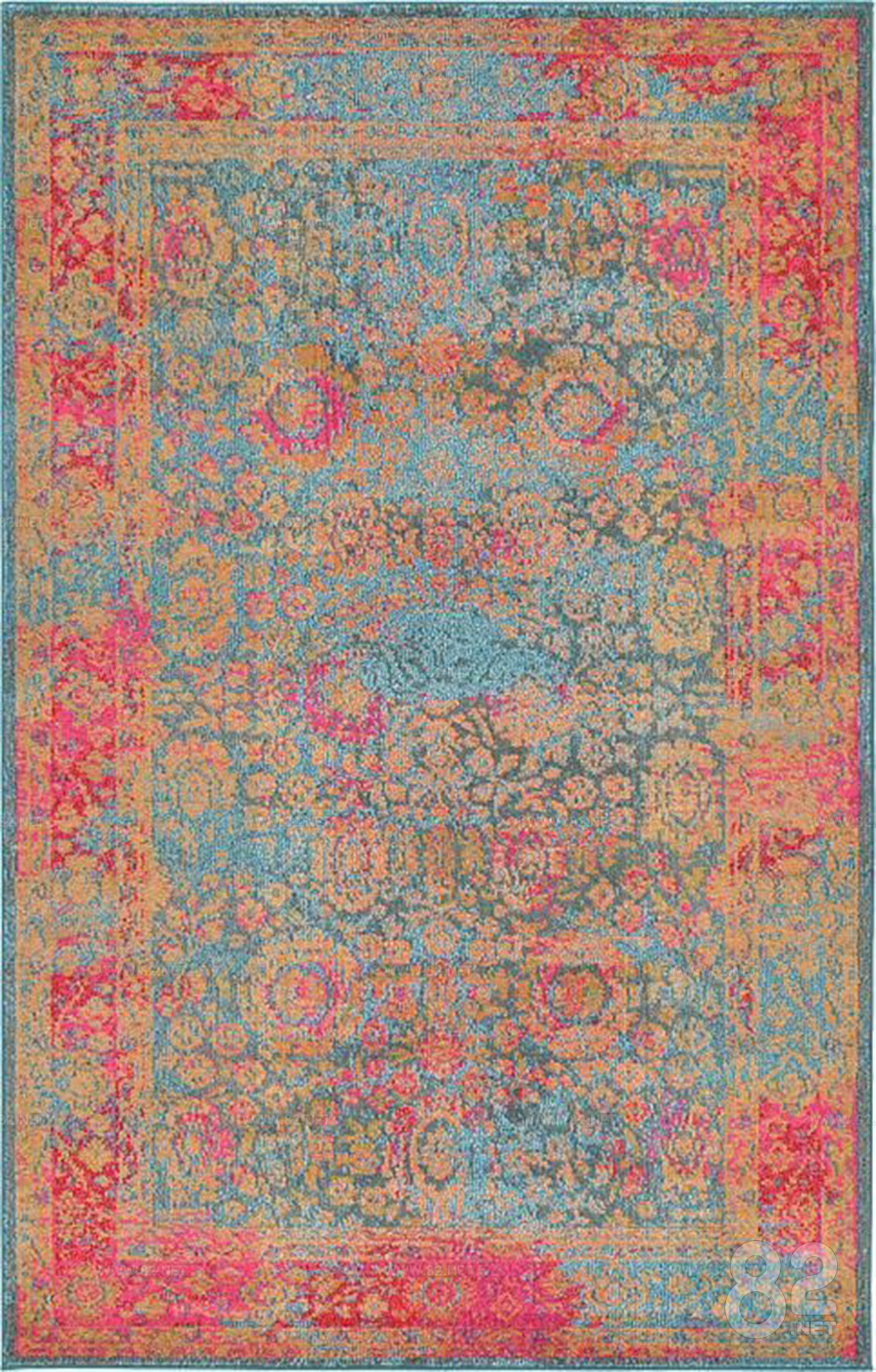 Persian Carpet European Carpet 3D | Texture Maps (.jpg .png) - 82Models