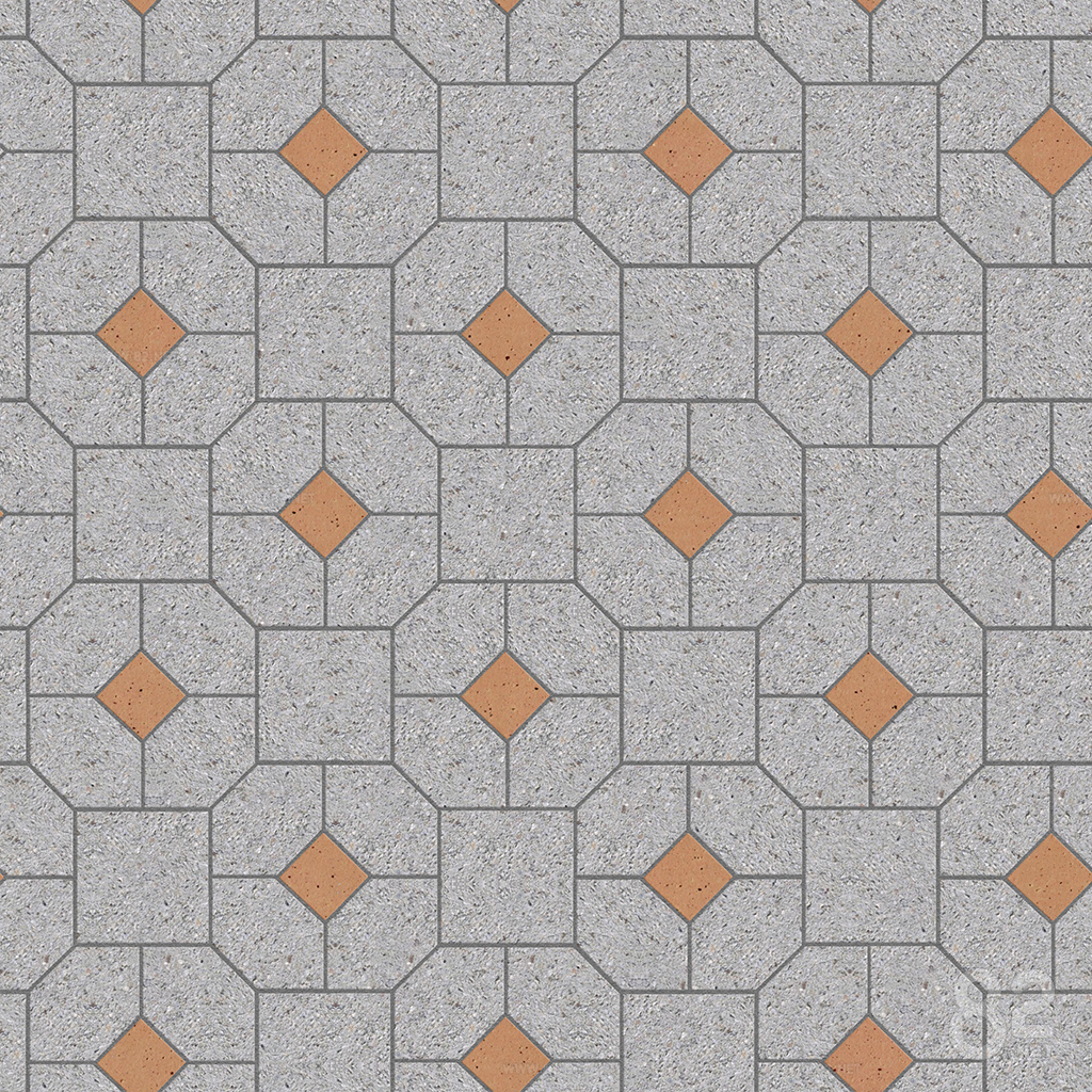 Seamless gray cement parquet floor tile sidewalk road ground square ...