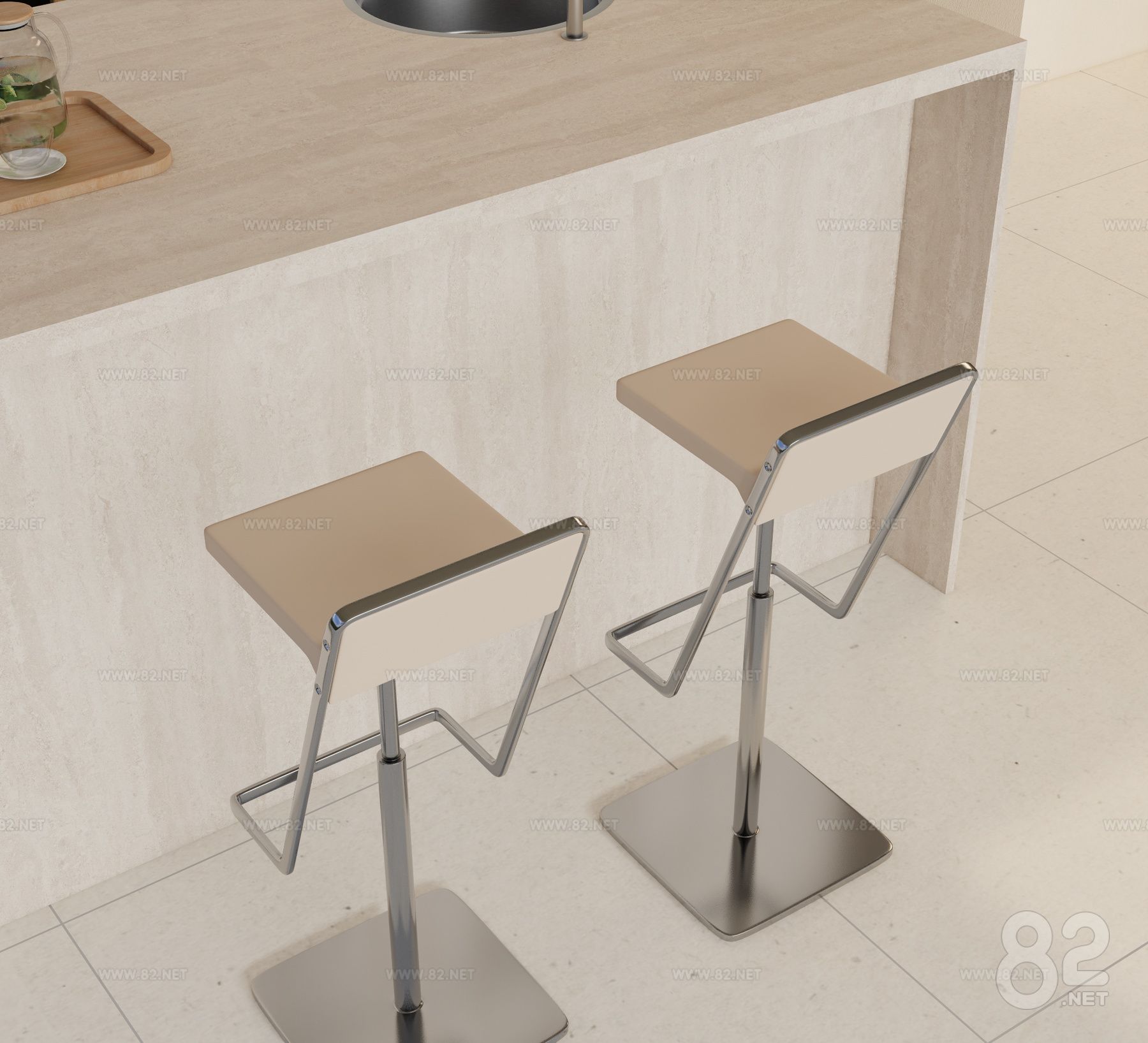 Bar Chair Bar Stool High Stool | 3Ds Max(.max) - 82Models